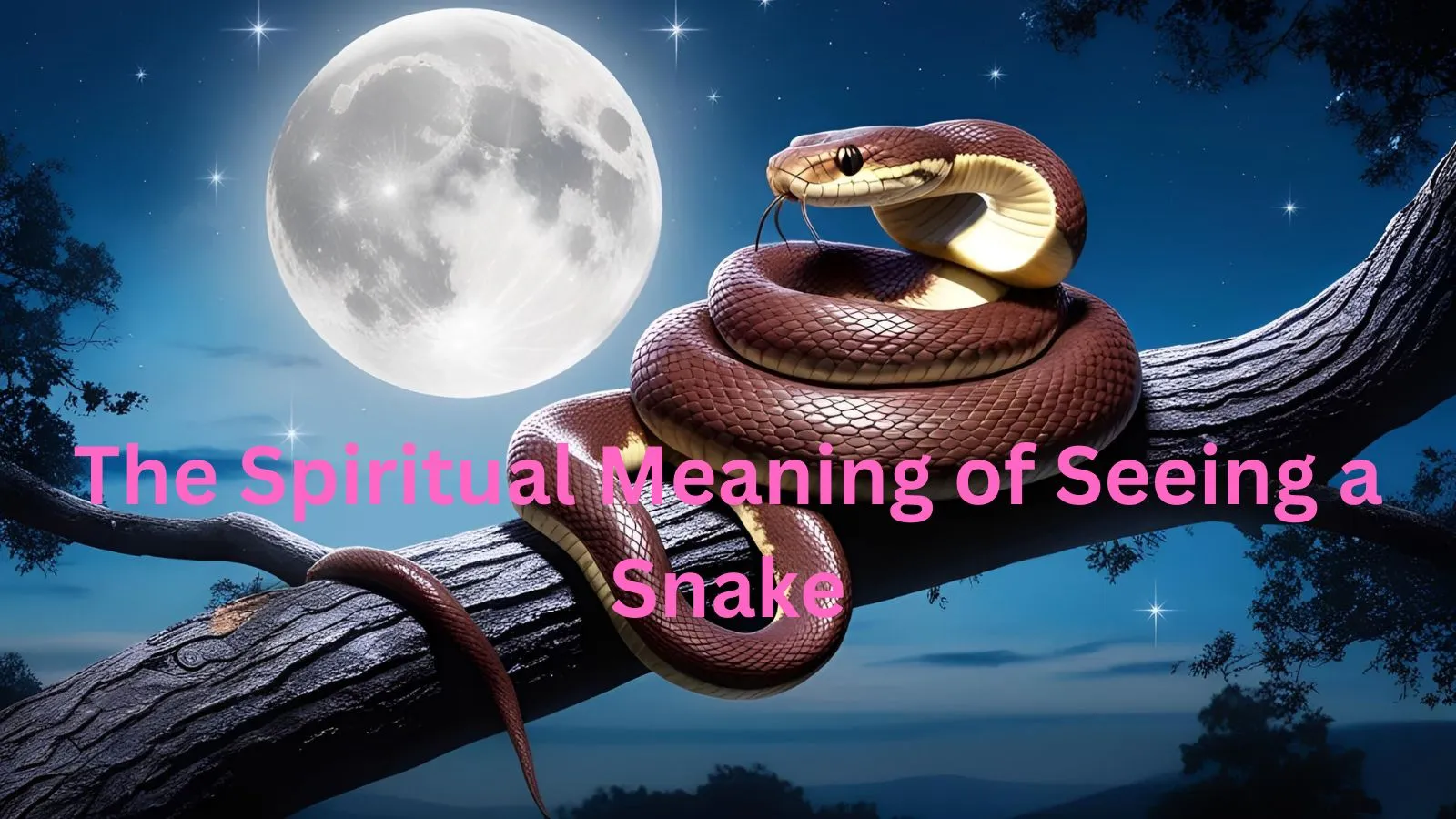 ️ The Spiritual Meaning of Seeing a Snake 🌿