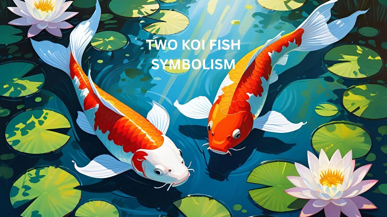 🐟 Two Koi Fish Symbolism A Spiritual Dance of Balance & Harmony